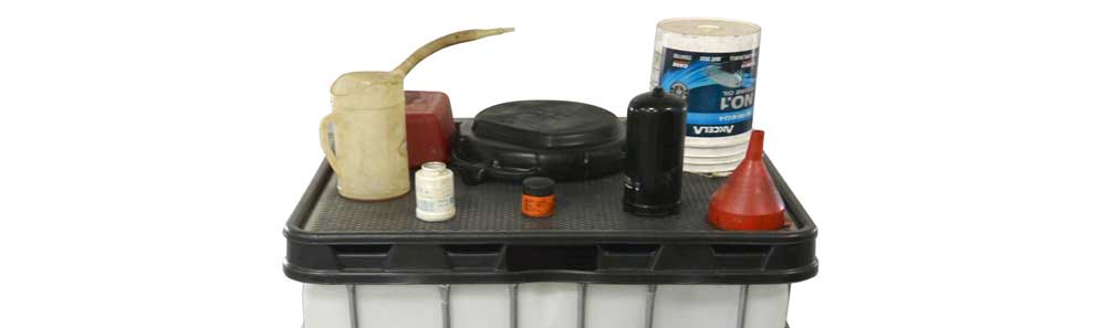 Tote-Top Mega Funnel for Waste Oil IBC Tanks | Proformance Supply