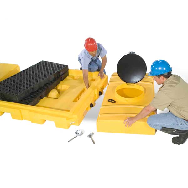 Spill Containment | Low Profile Drum Decks & IBC Spill Pallets ...