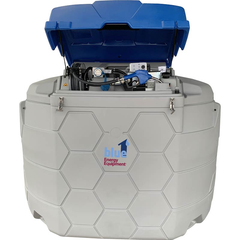 1,320 Gallon Double Wall DEF Cube Tank w/Pulse Meter, Heated ...