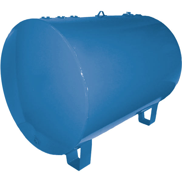 509 Gallon Round Horizontal Tank, Single Wall | Proformance Supply