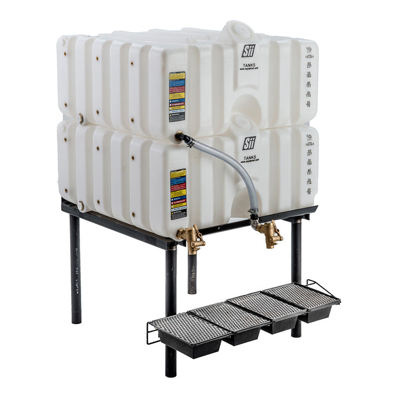 80/80 Gallon Cubetainer Gravity Feed System | Proformance Supply